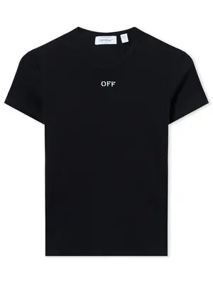 Off-white Slim Fit T-shirts For Women