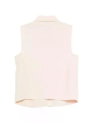 Emporio Armani Sleeveless Shirt - Neutrals