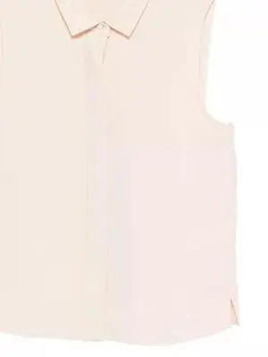 Emporio Armani Sleeveless Shirt - Neutrals