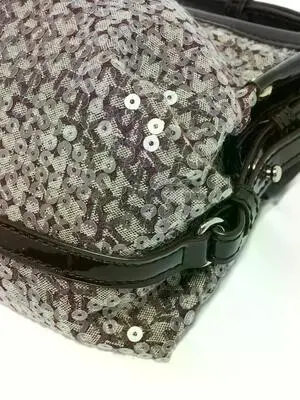 Dkny Sequined Monogram Shoulder Bag