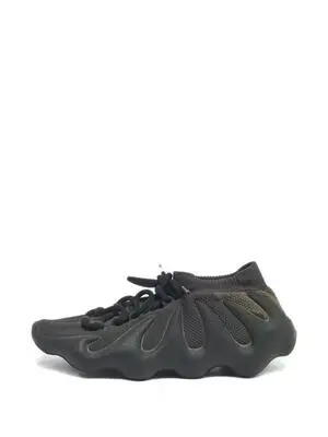 ADIDAS X YEEZY 450 Mesh Lace-up Sneakers - Black