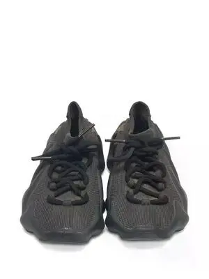 ADIDAS X YEEZY 450 Mesh Lace-up Sneakers - Black