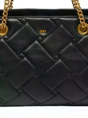 Dkny Quilted Chain Tote Bag