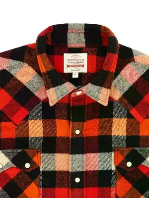 FORTELA Josh Checkered Snap-closure Shirt