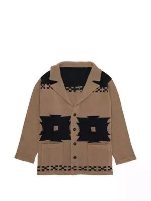 FORTELA Fausto Native Cashmere Cardigan - Neutrals