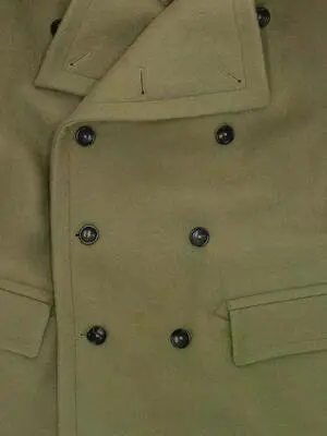 FORTELA Winston Double-breasted Coat - Green