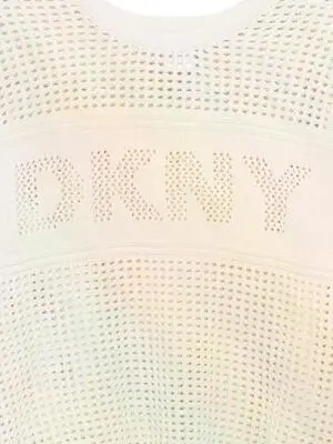 Dkny Logo-detail Long-sleeve Sweater