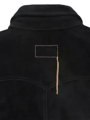 FORTELA Linda Suede Shirt - Black