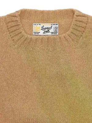 FORTELA Shetland Crew-neck Sweater - Brown
