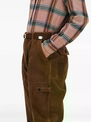 FORTELA Jerryt Corduroy Trousers - Brown