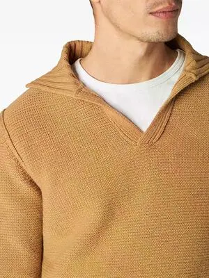 FORTELA Cornell V-neck Sweater - Brown