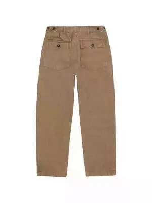 FORTELA Patch-pocket Trousers - Brown