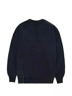 FORTELA Raglan-sleeve Crew-neck Sweatshirt - Blue
