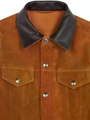 FORTELA Type3 Pocket Leather Jacket - Brown