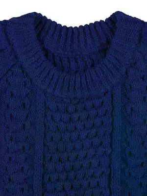 FORTELA Aston Cable-knit Sweater - Blue