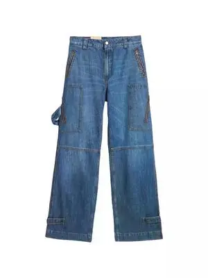 FORTELA Wide-leg Cargo Pants