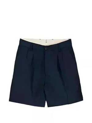 Fortela Box Pleat Shorts For Men