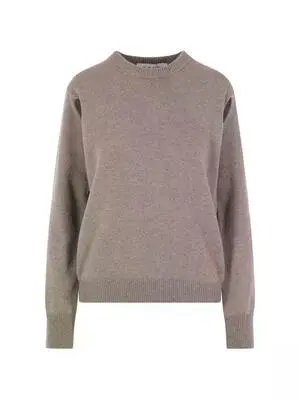 RÓHE Ribbed Knit Round-neck Sweater