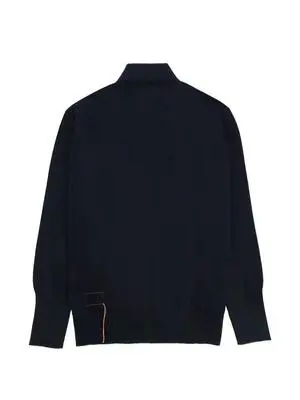FORTELA Long-sleeve Polo Shirt - Blue