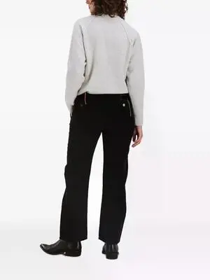 FORTELA Jamie Button-detail Trousers
