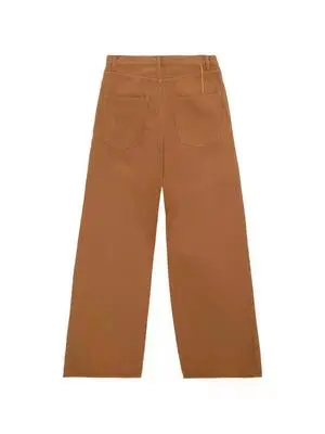 FORTELA Jaron Wide-leg Trousers - Brown