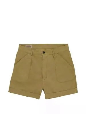 FORTELA Cotton Twill Shorts - Neutrals