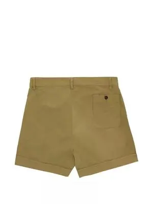 FORTELA Cotton Twill Shorts - Neutrals
