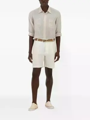 FORTELA Work Linen Shirt - Neutrals