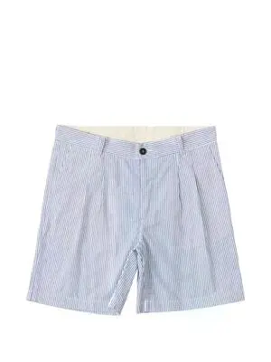 FORTELA Striped Bermuda Shorts - White