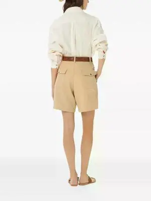 FORTELA Julian Buttoned Back-pocket Bermuda Shorts