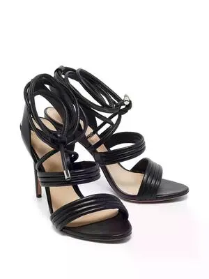 ALEXANDRE BIRMAN Leather Strappy Stiletto Sandals