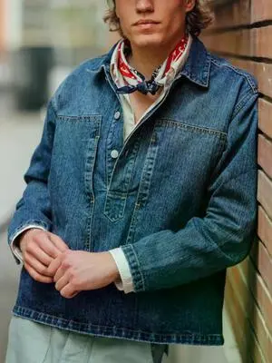 FORTELA Fuego Square-pocket Button Overshirt