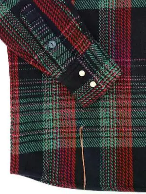 FORTELA Plaid Overshirt - Black