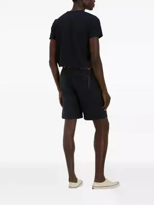 FORTELA Front-pleat Bermuda Shorts