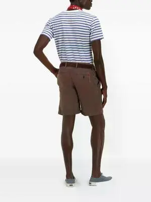 FORTELA Pleated Bermuda Shorts