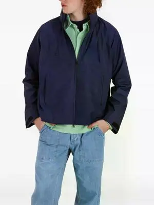 FORTELA Walking Zip-up Hooded Waterproof Jacket - Blue