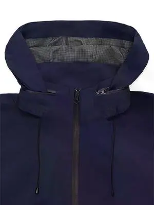 FORTELA Walking Zip-up Hooded Waterproof Jacket - Blue
