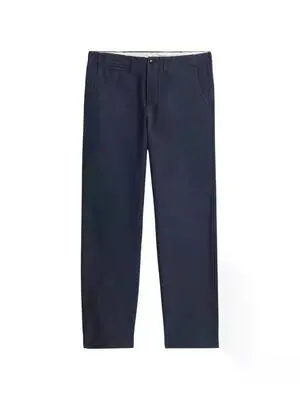FORTELA Cotton Chino Trousers - Blue