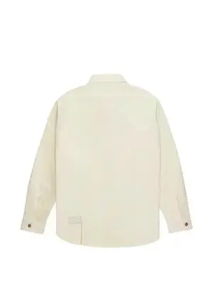 FORTELA Buttoned-pockets Overshirt - Neutrals