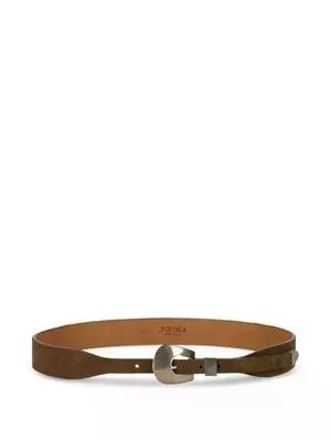 FORTELA Alabama Suede Belt - Brown