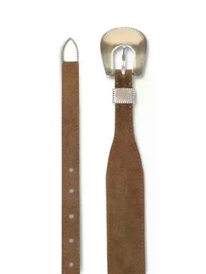 FORTELA Alabama Suede Belt - Brown