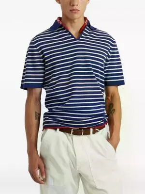 FORTELA Andyb Striped Short-sleeve Polo Shirt