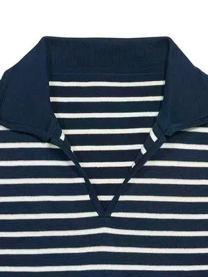 FORTELA Andyb Striped Short-sleeve Polo Shirt