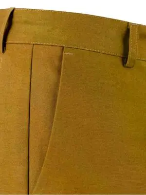 FORTELA Maine Cotton Trousers - Brown