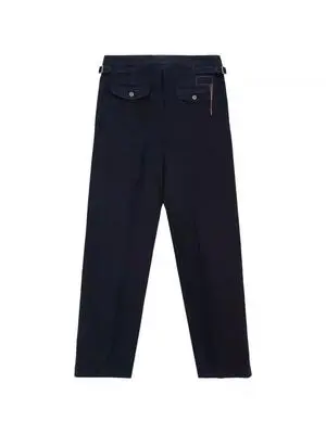 FORTELA Oklahoma Pleat Trousers - Blue