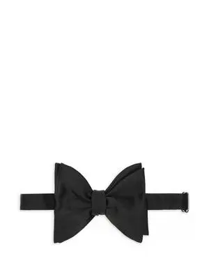 FORTELA Dropped Bow Tie - Black