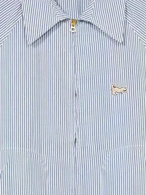 FORTELA Zuma Striped Zip-up Overshirt