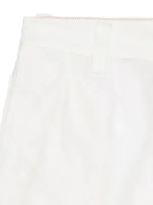 FORTELA Bedford Cotton Shorts - White
