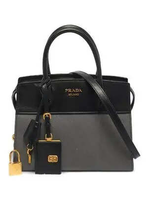 Prada Esplanade Two-tone Tote Bag
