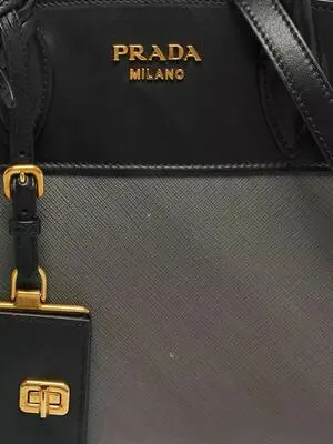 Prada Esplanade Two-tone Tote Bag